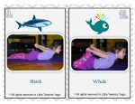 Ocean Theme Movement & Yoga Cards_Preview of Half Sheet Cards – Little ...