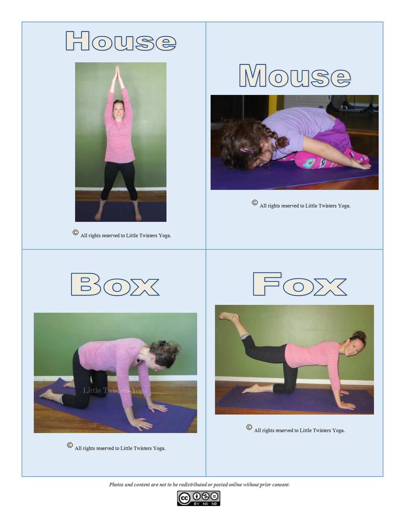Pose Printables for Green Eggs and Ham page 1 – Little Twisters Yoga ...